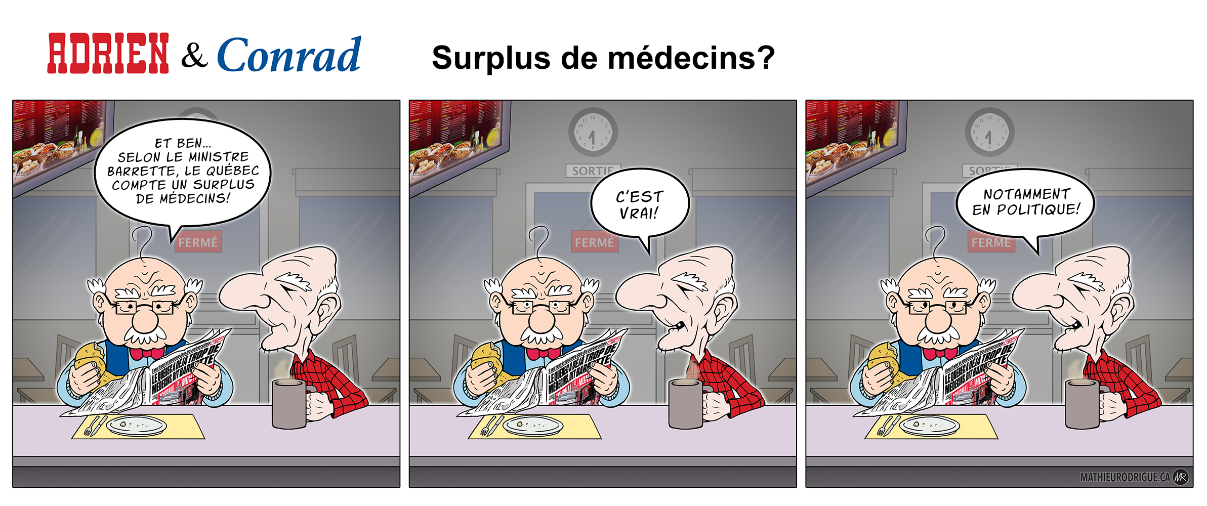 Adrien & Conrad – Surplus – Illustrations MR